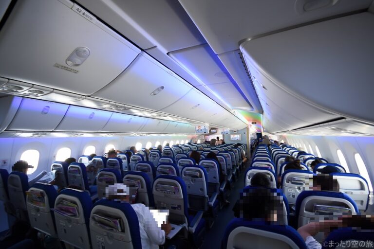 ANAの国内線用B787-8(78P)の座席の広さ・快適さ・おすすめ席まとめ - まったり空の旅