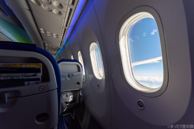 ANAの国内線用B787-8(78P)の座席の広さ・快適さ・おすすめ席まとめ - まったり空の旅