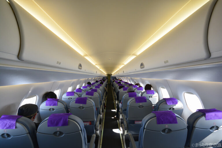 FDAのE170・E175型機の座席の広さ・快適さ・おすすめ席まとめ - まったり空の旅