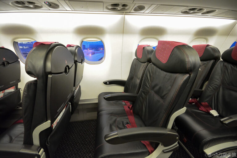 FDAのE170・E175型機の座席の広さ・快適さ・おすすめ席まとめ - まったり空の旅