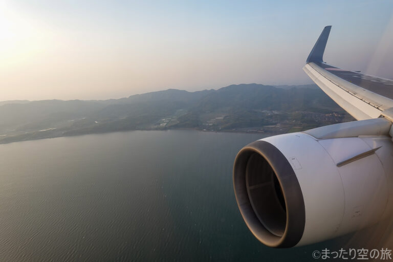 【搭乗記】JALのB767ビジネスクラス(SS6)1人掛け席で出雲へ - まったり空の旅