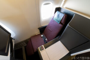 【搭乗記】JALのB767ビジネスクラス(SS6)1人掛け席で出雲へ - まったり空の旅